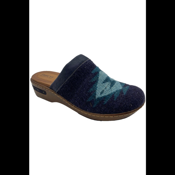 Born | Shoes | Born Womens Bandy Heritage Clog Navy Medium | Poshmark